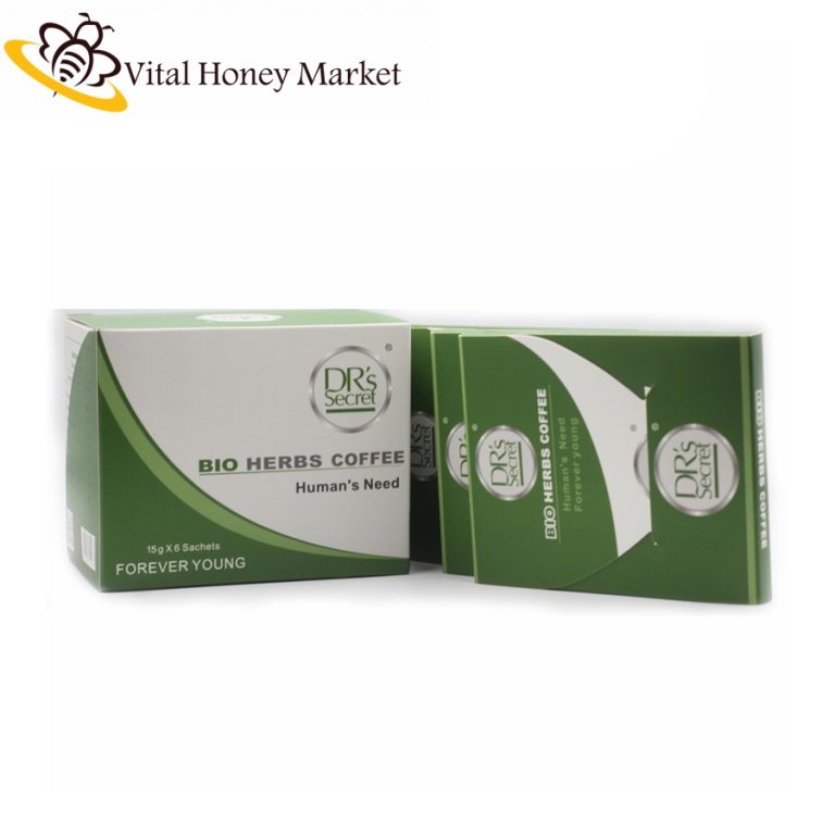 Dr's Secret Bio Herbs Coffee (10 sachets - 15 gm) | Vital Honey Market