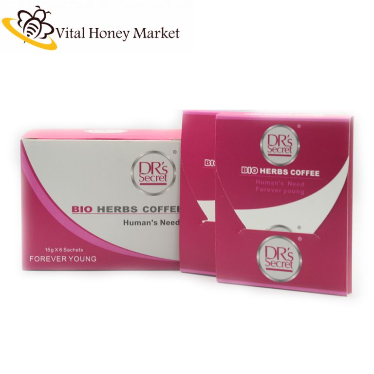 Dr's Secret Bio Herbs Coffee for Her (6 sachets - 13 gm) | Vital Honey ...